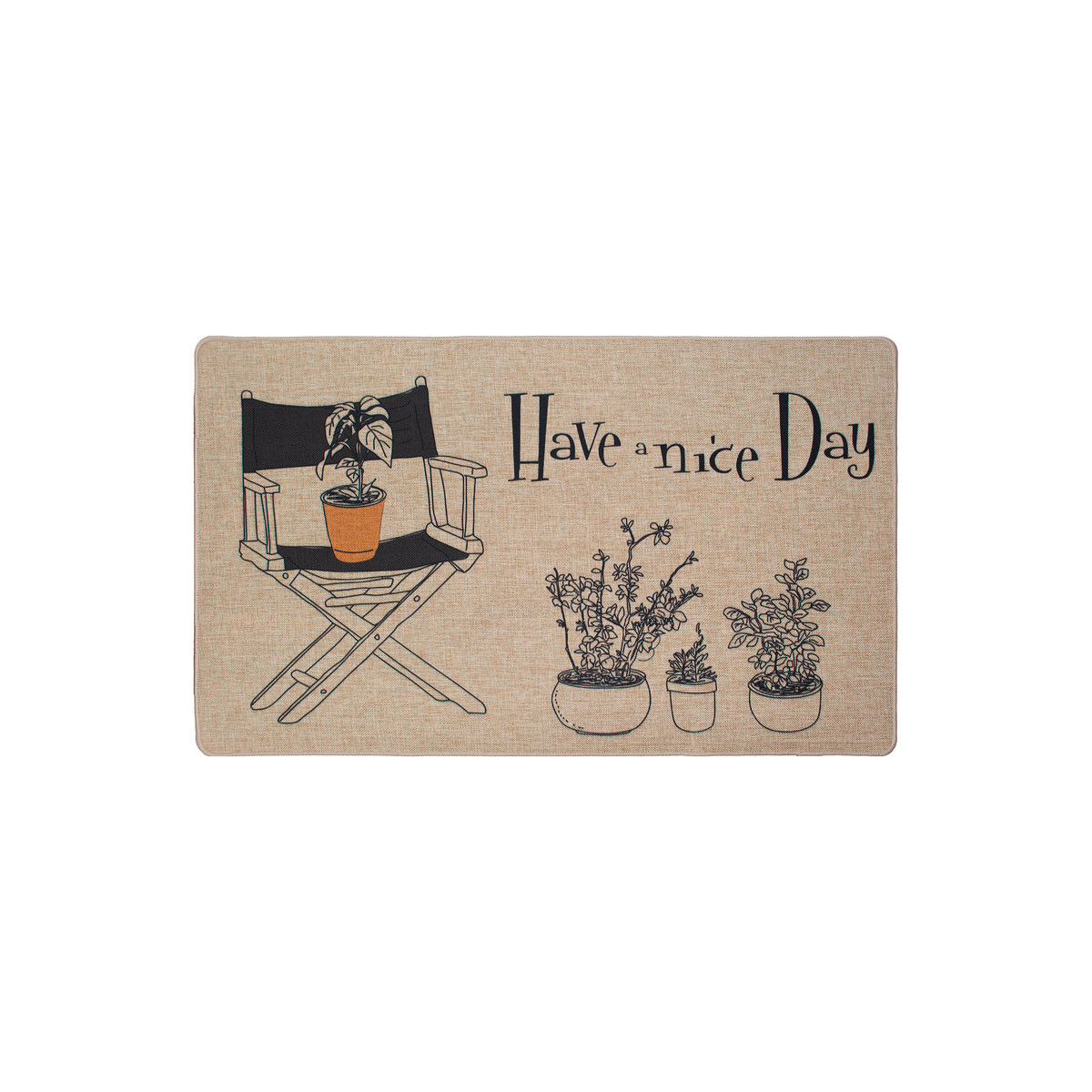 Poly Mats Nice Day Indoor Kitchen Mat | Avocado Decor