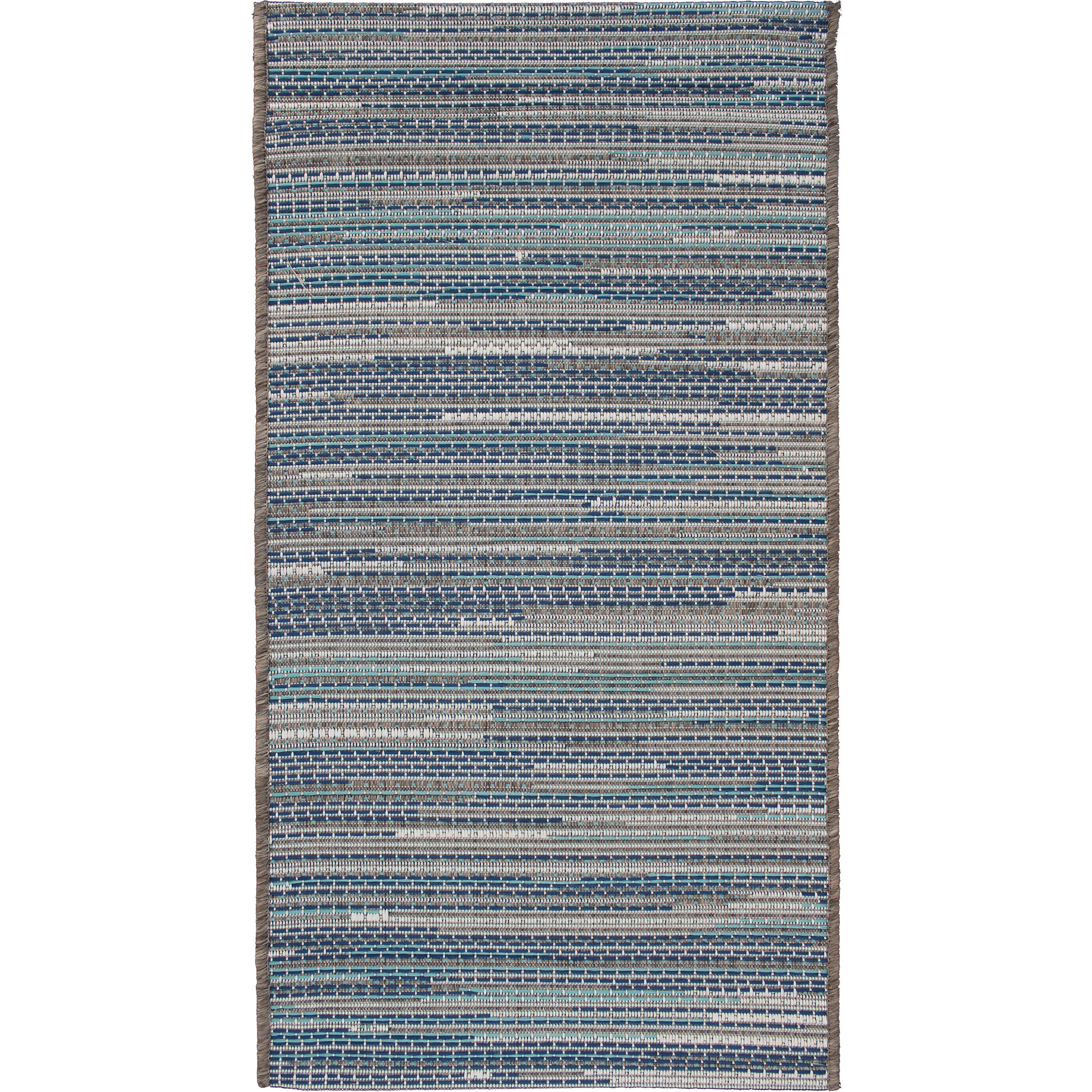 Monaco Sea Blue Indoor-Outdoor Area Rug | Avocado Decor